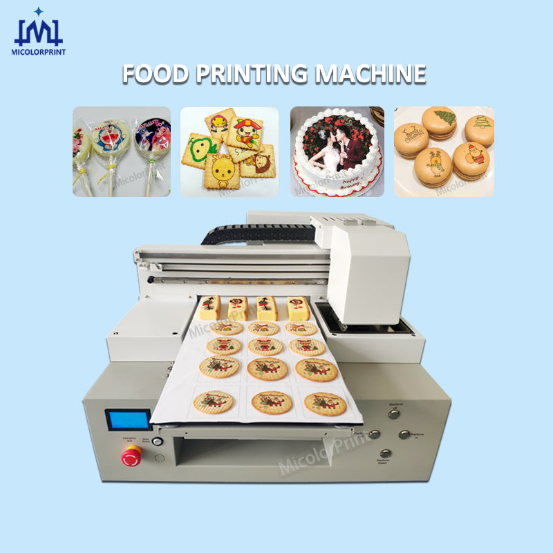 Food Grade Edible Ink Printer Print Images Directly on Cookies, Cakes ...